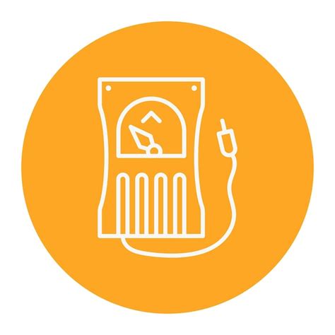 Premium Vector Voltmeter Vector Illustration