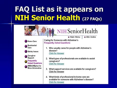 Ppt Nihseniorhealth Powerpoint Presentation Free Download Id 9235559