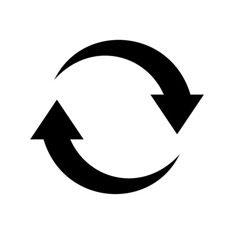 Icono De Símbolo De Actualización 12827604 Vector En Vecteezy