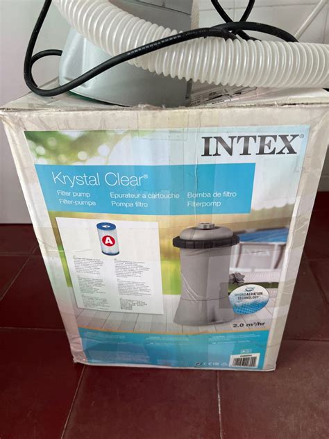 Intex Pool Filter Furniture And Home Living Outdoor Furniture On Carousell