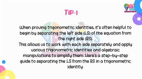 Trigonomagic Mastering Tips And Tricks For Proving Trigonometric
