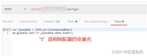 Postman中加url环境变量和token全局变量postman 设置url Csdn博客