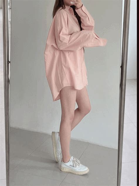 국내제작남여공용 고퀄리티 보이프렌드 오버핏 난방 셔츠 박시핏 셔츠원피스 11color 에이블리