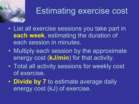 Energy Expenditure Ppt