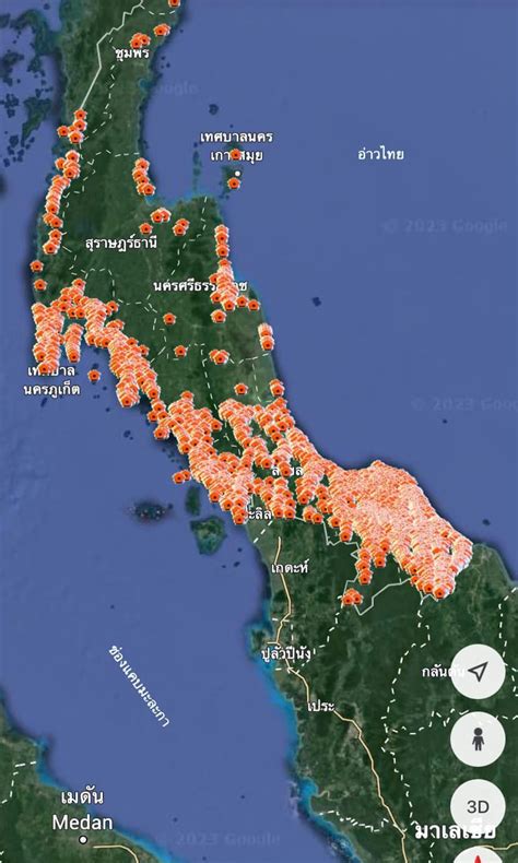 ตำแหน่ง มัสยิด ทั่วประเทศไทย มิตรเอิร์ธ Mitrearth