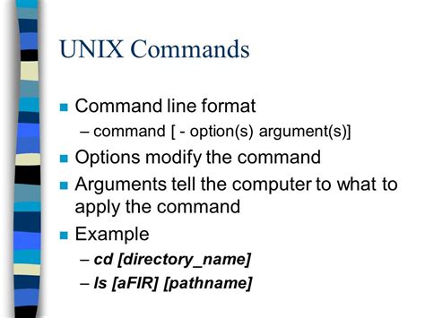 Cis 14a Operating Systems Unix Ppt Download