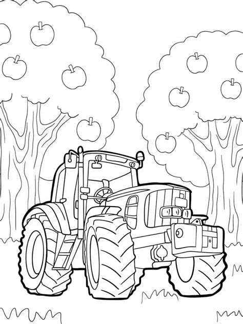 아이들을 위한 20개 이상의 무료 Pdf 트랙터 색칠 페이지 🎨🚜
