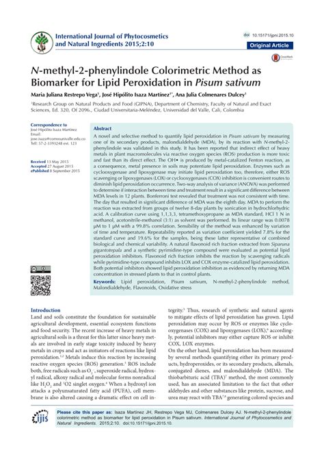 Colorimetric Method For Lipid Quantification In Microalgae At Mark Ferretti Blog