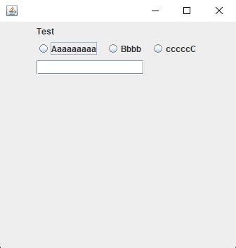 Java Can T Span And Left Align Text Field In Gridbaglayout Stack Overflow