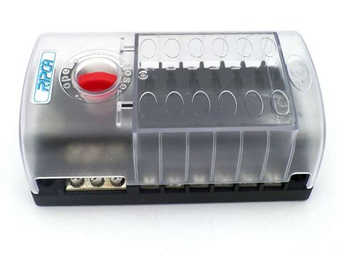 Pole Marine Fuse Box With Common Boat Yacht Negative Bus