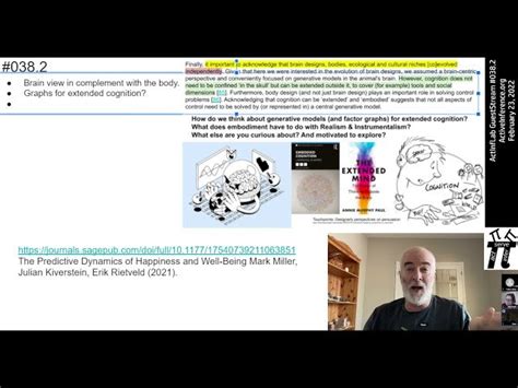 Actinf Livestream 0382 ~ The Evolution Of Brain Architectures For