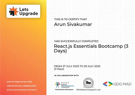 arun sivakumar on linkedin letsupgrade reactjs props hooks