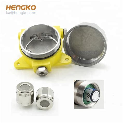 Porous Sintered Stainless Steel Flameproof Filter Nitrogen Dioxide Gas Sensor Housing With
