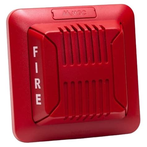 Mircom Fhs 400c Rr Horn Strobe Red Ceiling Mount