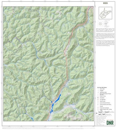 Clay County Wv Quad Maps Bundle Map By Wv Division Of Natural