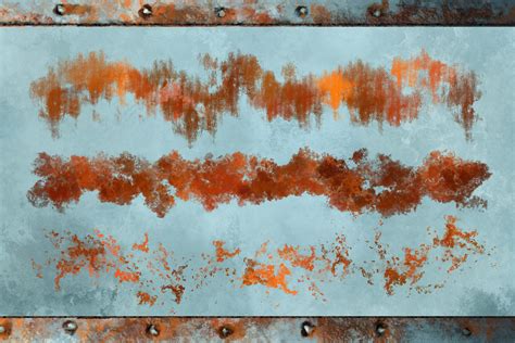 Rust Brush Set Filtergrade