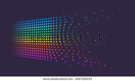 Visualization Sorting Large Amount Data Process Stock Vector Royalty Free 2467220151
