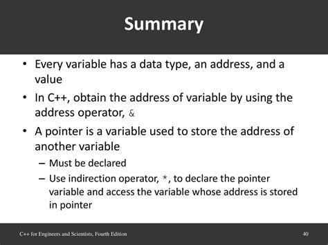 Chapter 10 Pointers Ppt Download