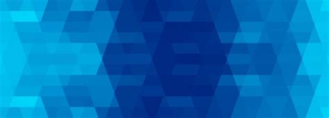 추상 블루 기하학적 배너 배경 무료 벡터