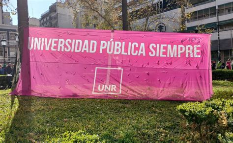 Rosario Se Moviliza Por La Universidad Pública “tenemos Un Conmovedor Apoyo De La Comunidad
