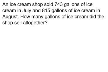 Addition Computation And Word Problems By Sarah Keller TPT