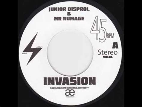 Junior Disprol Mr Rumage Invasion Vinyl Discogs