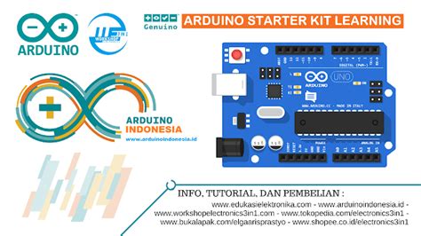 Arduino Uno R3 Starter Kit Learning Versi 2 Paket Belajar Arduino For Beginner Arduino