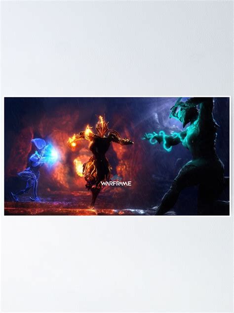 Warframe Poster For Sale By Allantrend Redbubble