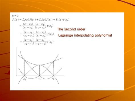 Ppt Chapter 14 Curve Fitting Polynomial Interpolation Powerpoint