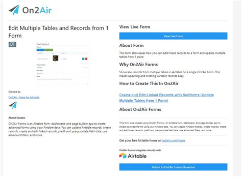 On2air On Linkedin Airtable