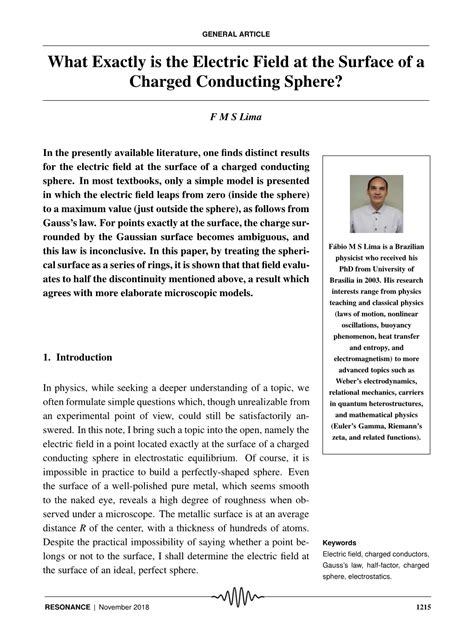 What Exactly Is The Electric Field At The Surface Of A Charged