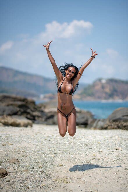 Bikini Model Andaai Enhanced Island Hopping 0114 Topaz Sharpen