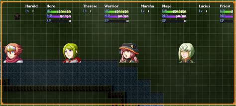 Mv Custom Menus With Yanfly Core Enginebattle Engine Core Rpg