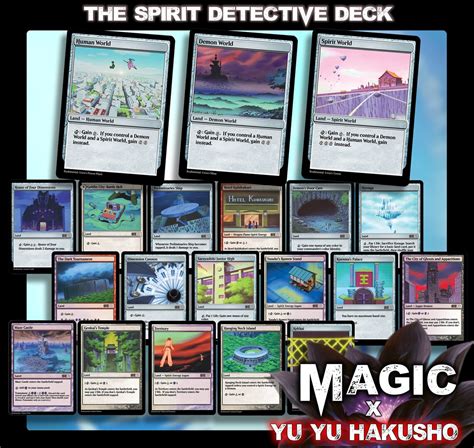 The Spirit Detective Deck Yu Yu Hakusho Magic Trading Cards
