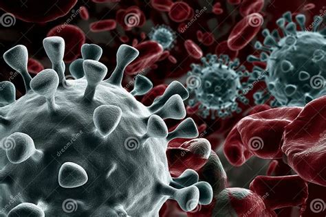 Virus Infect A Body Cell Viral Infection The Influenza Virus Attacks