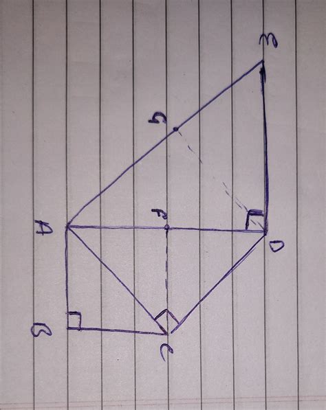 In The Figure Above If Triangles Abc Acd And Ade Are Isosceles Righ Problem Solving Ps