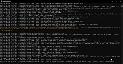 Octoprint On Windows 10 Get Help Octoprint Community Forum