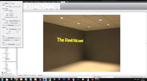 Revit Tutorial Show Lights Turned On In Renderings Revit News