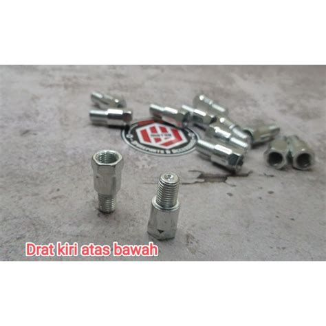 Jual Baud Baut Sambungan Spion Yamaha Drat Kiri Atas Bawah Shopee Indonesia