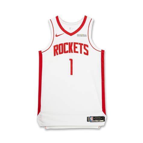 Amen Thompson Houston Rockets 2024 2025 Game Worn Association Edition