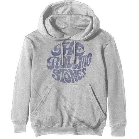 Hoodie Rolling Stones Vintage 70s Logo Off White Alleycats Music