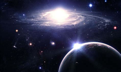 Download Swirling Space Galaxy Wallpaper Wallpapers Com