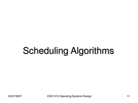 Ppt Cpu Scheduling Algorithms Powerpoint Presentation Free Download