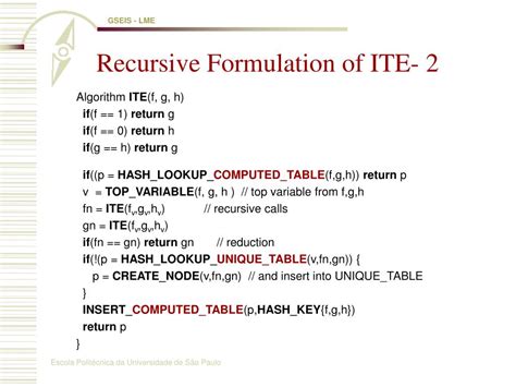 Ppt Logic Synthesis In Ic Design And Associated Tools Binary Decision