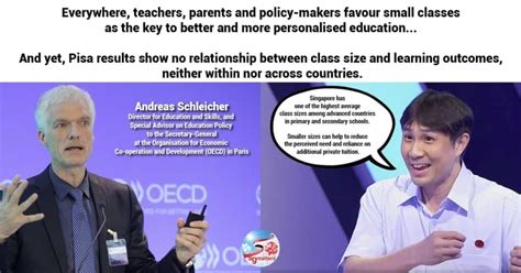 No Relationship Between Class Size And Learning Outcomes Oecd