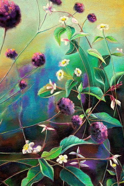 Картина пастелью Запах теплого лета в интернет магазине на Ярмарке Мастеров Москва