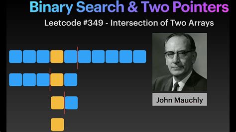 Binary Search And Two Pointer Tutorial Using Leetcode 349 Youtube