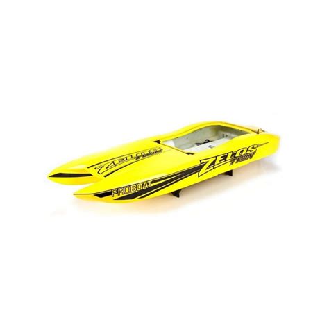 Powerboat Parts Prb281040 Zelos 36 Twin Catamaran Bl Hull And Stickers Proboat Flash Rc