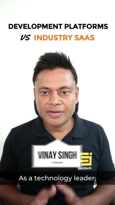 Kaushal Kumar On Linkedin Development Platforms Vs Industry Saas