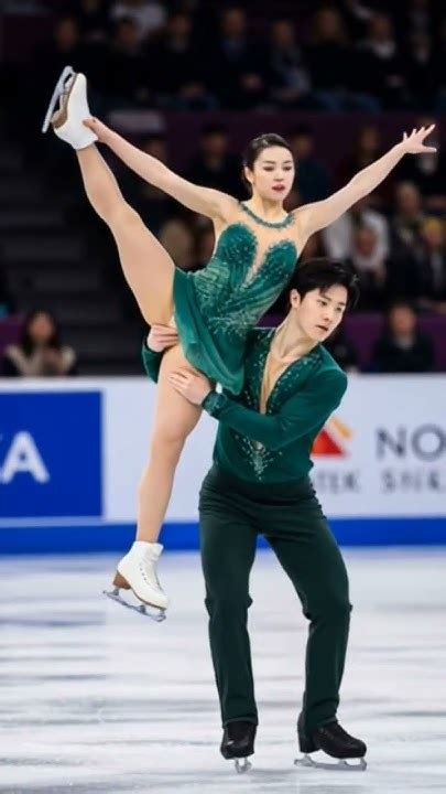 K 아이돌 비주얼 극강의 피겨 기술 이 커플 무엇 ️피겨스케이팅 커플피겨 빙판위의예술 피겨댄스 피겨커플 Kpop비주얼 Figurepair